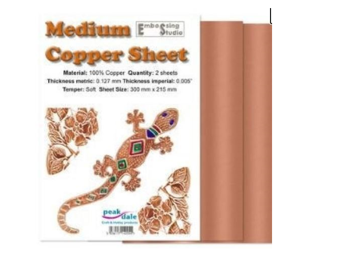 Copper Sheet Pack - Medium | Pewter Concepts